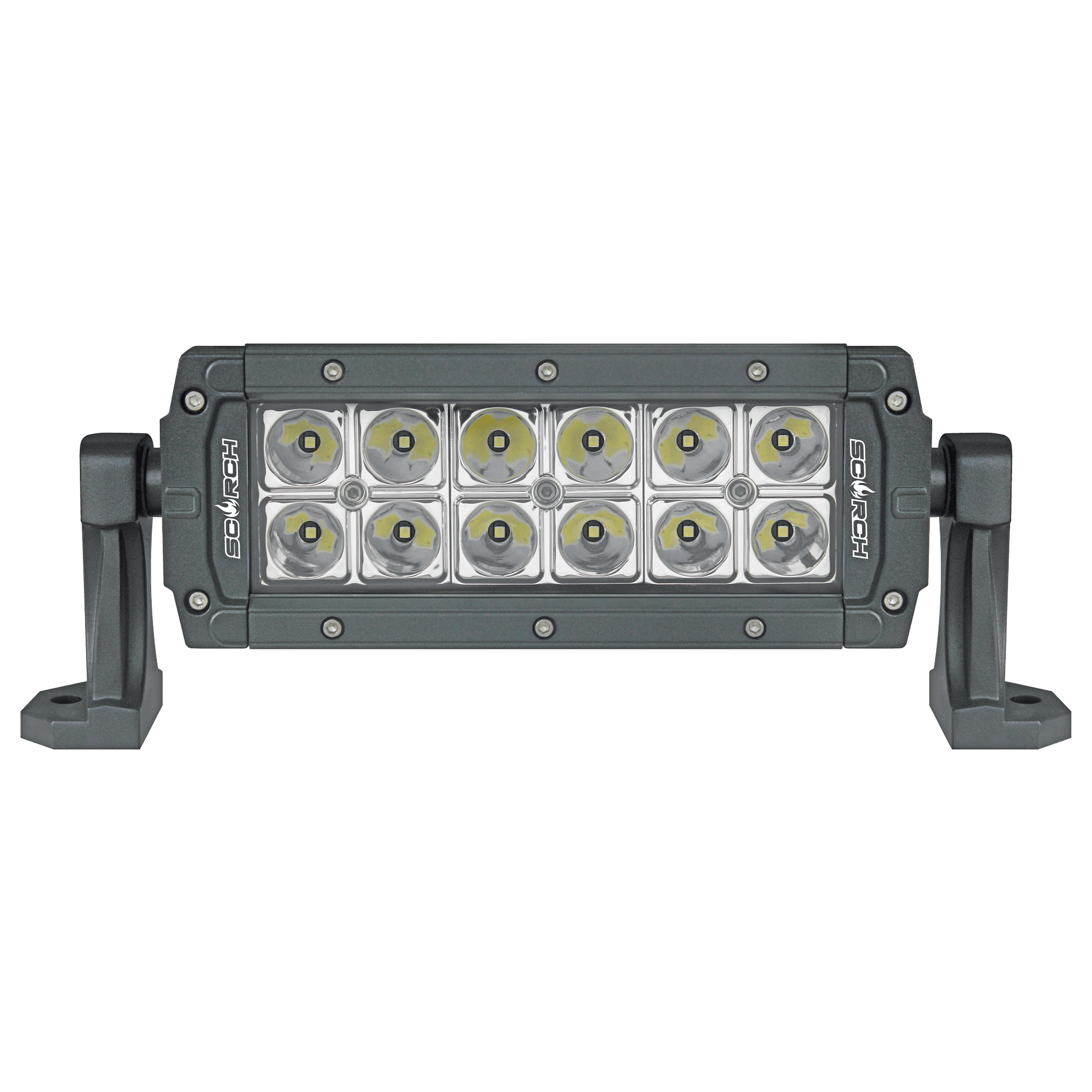 8" Scorch Double Row 18W LED Lamp – Pro Battery Shops
