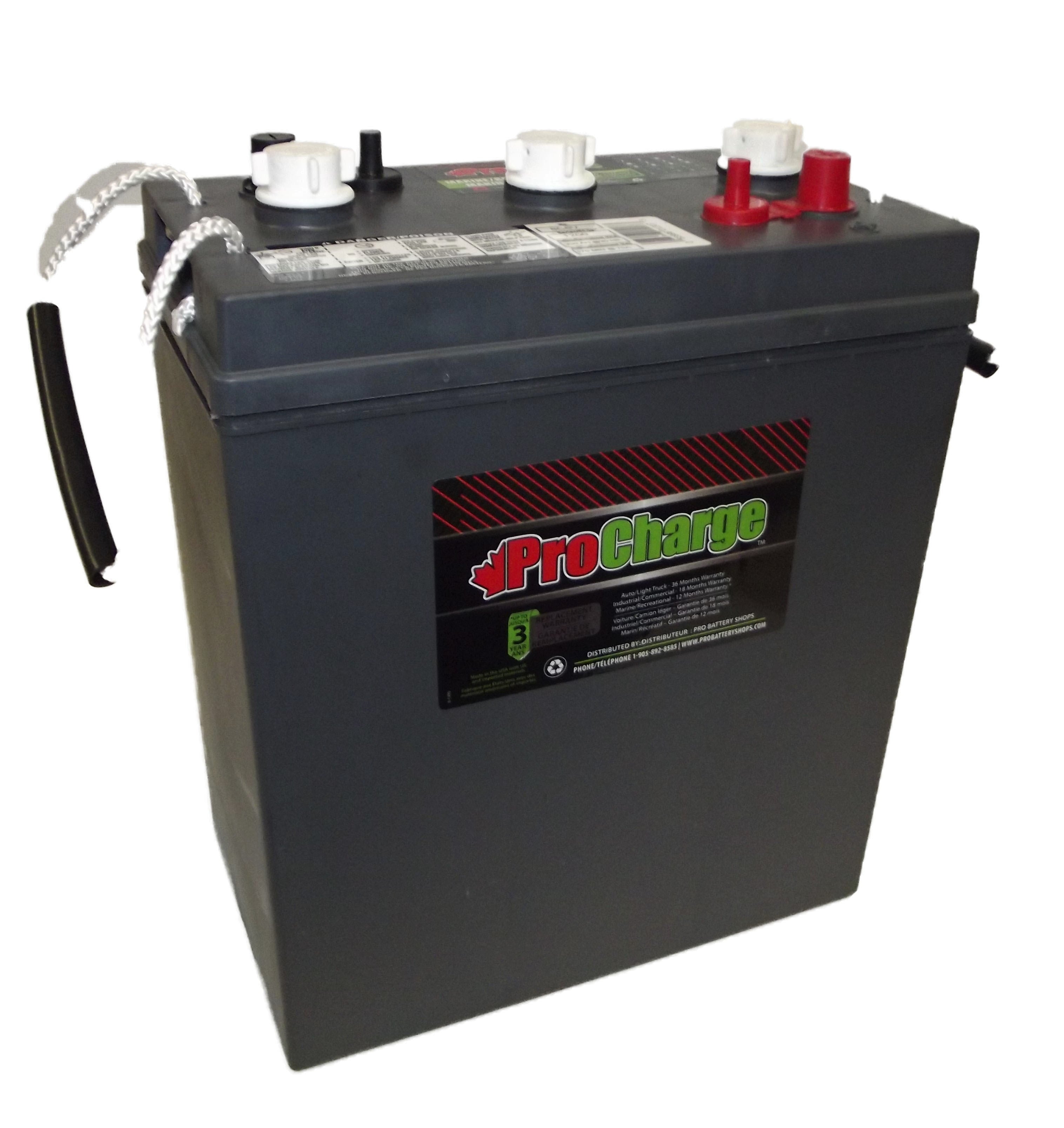 PC-8C6V : Pro Charge 6 Volt 330AH Deep Cycle Battery – Pro Battery Shops
